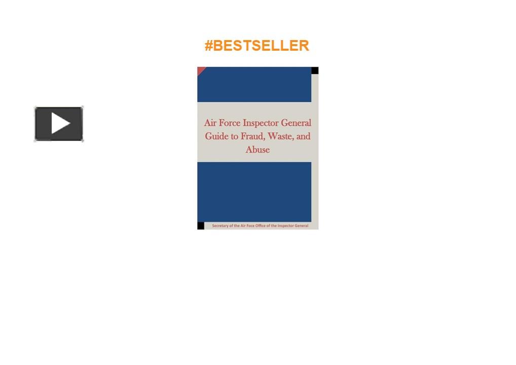 PPT – [Read] Air Force Inspector General Guide to Fraud, Waste, and ...
