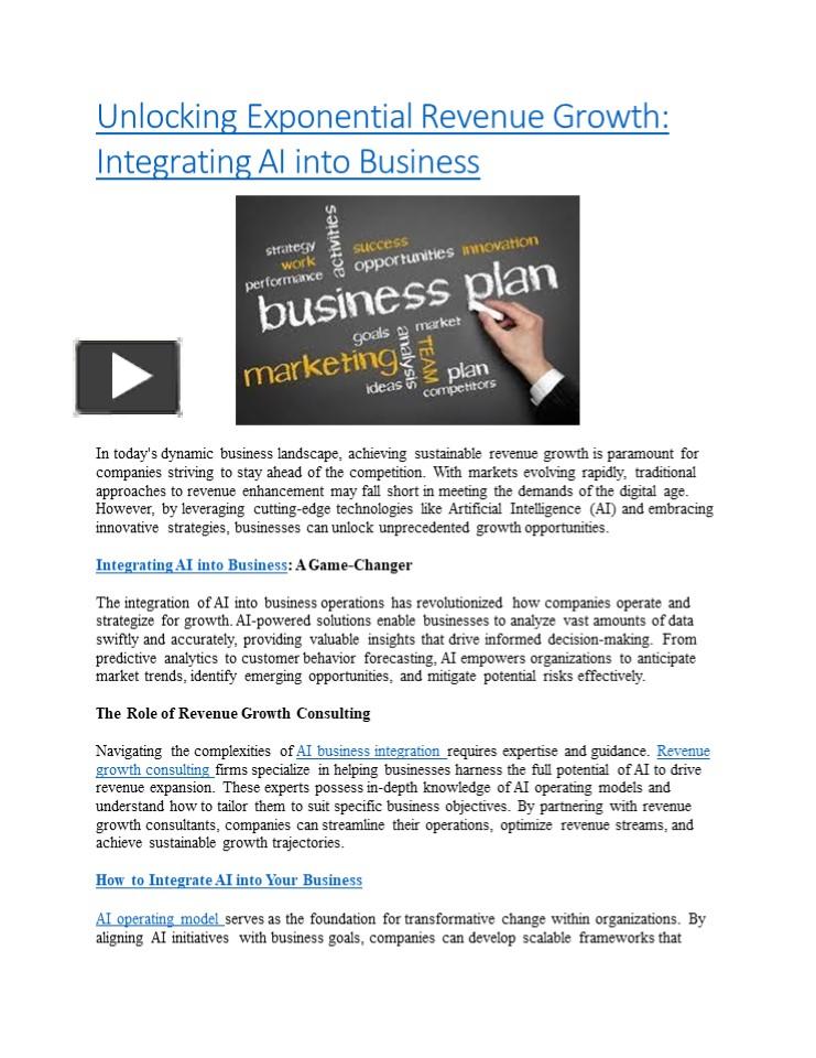 PPT – Unlocking Exponential Revenue Growth PowerPoint presentation ...