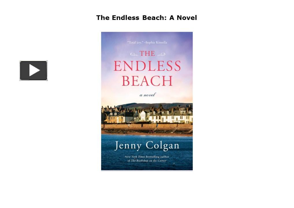 PDF Read Online The Endless Beach: A Novel presentation | free to download