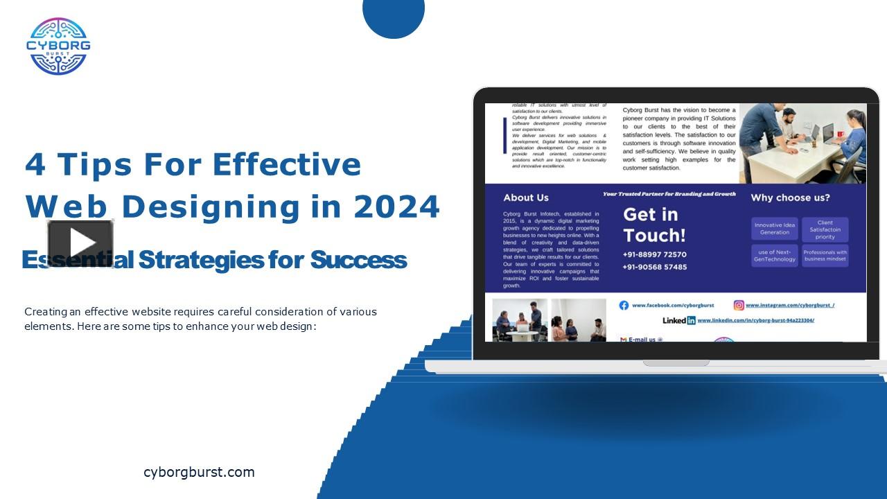 PPT – 4 Tips For Effective Web Designing in 2024 - Cyborgburst ...