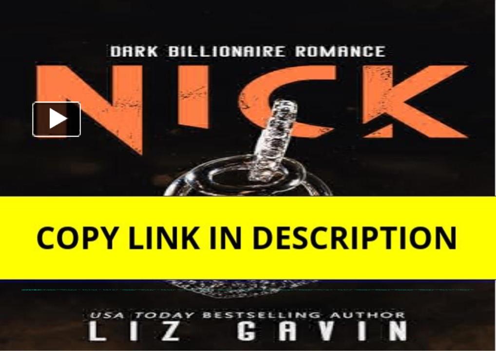 PDF Nick: A Dark Billionaire Romance (Muse of Darkness Book 4) Kindle ...