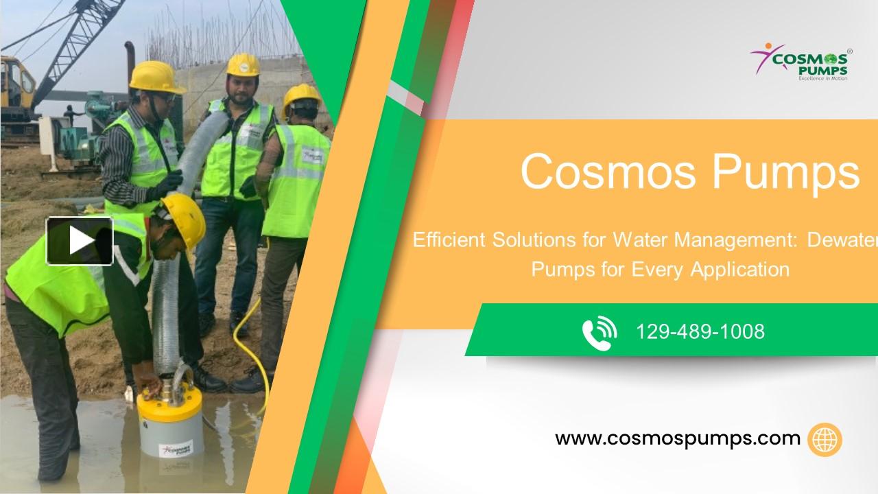 PPT – Dewatering Pumps for Construction in the Philippines PowerPoint ...