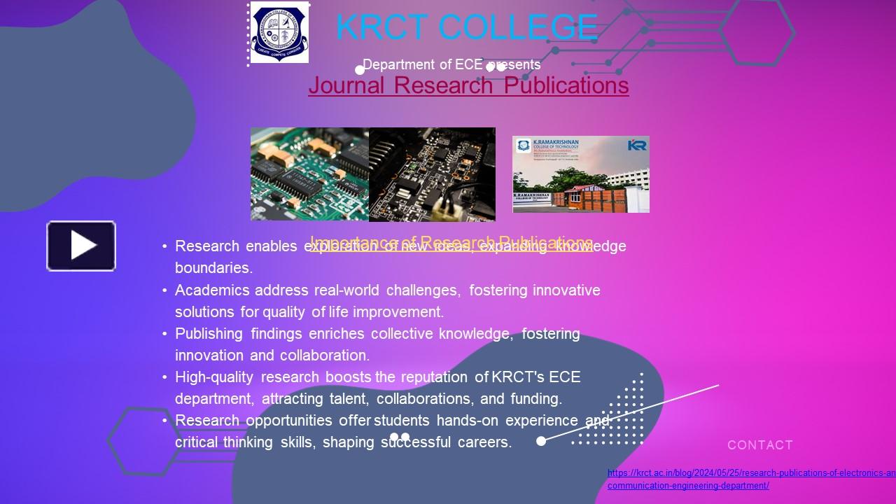 PPT – Research Publications of Electronics and Communication ...