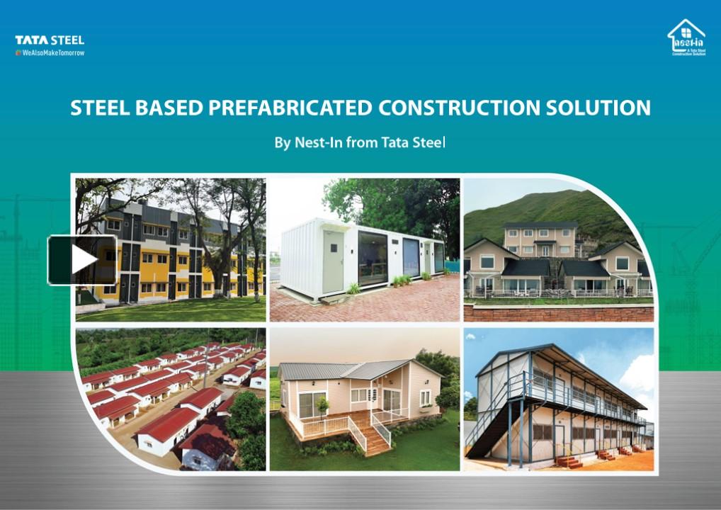 Steel Based Construction Solution presentation | free to download