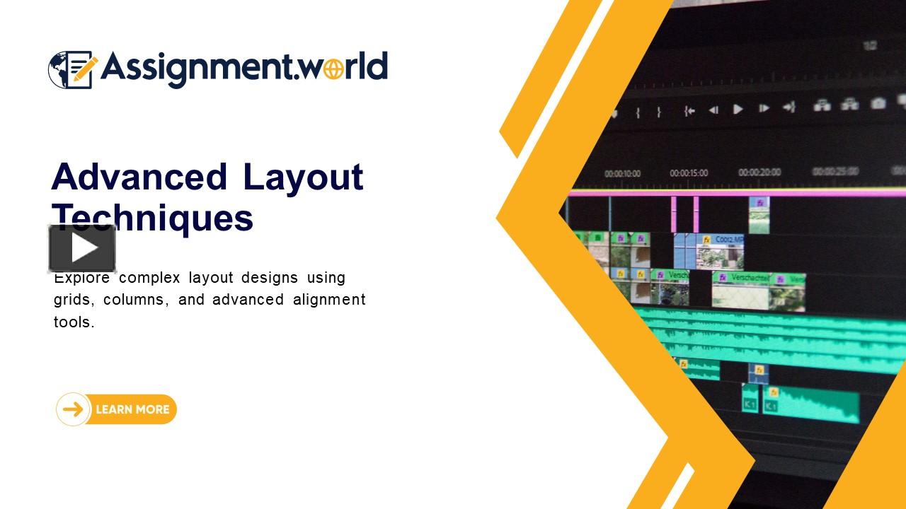 PPT – Adobe InDesign expert: Advanced Layout Techniques PowerPoint ...