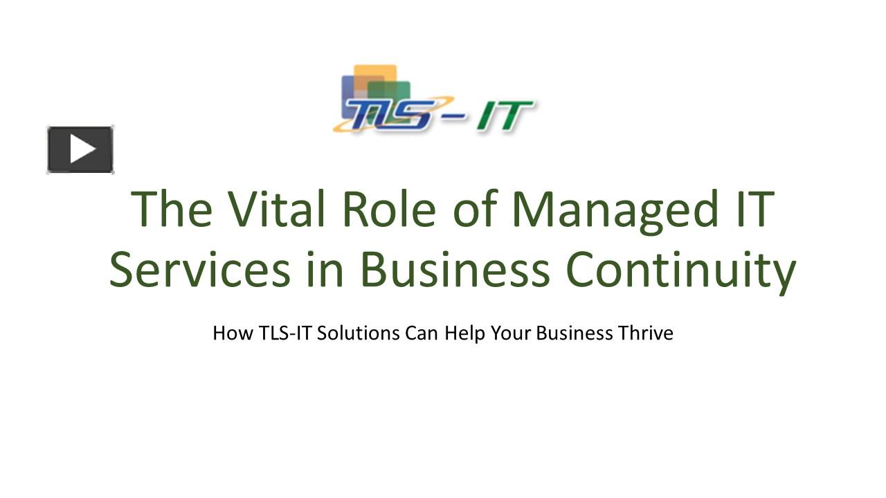 PPT – Fully Managed IT Solution PowerPoint presentation | free to ...