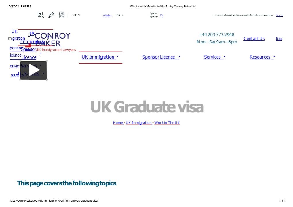 PPT – Everything You Need to Know About the UK Graduate Visa PowerPoint ...