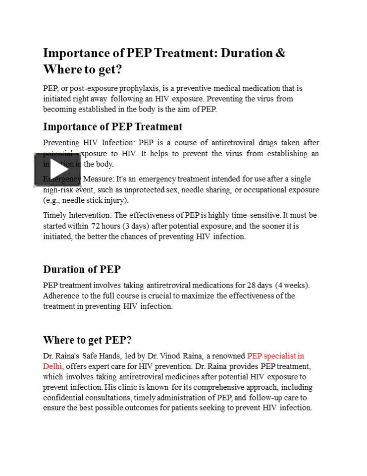 PPT – Pep Specialist in Delhi PowerPoint presentation | free to ...