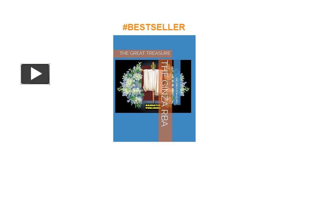 [DOWNLOAD]⚡️PDF ️ THE GINZA RBA: THE GREAT TREASURE (Nasrayim and ...