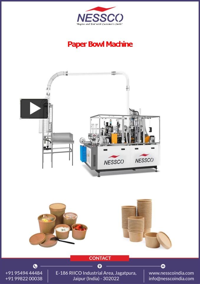 PPT – Nessco High Speed Paper Bowl Machine | PPT PowerPoint ...