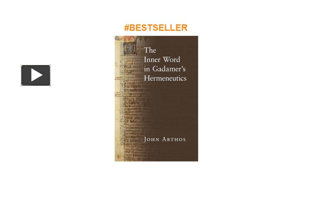 [DOWNLOAD]⚡️PDF ️ The Inner Word in Gadamer’s Hermeneutics presentation ...