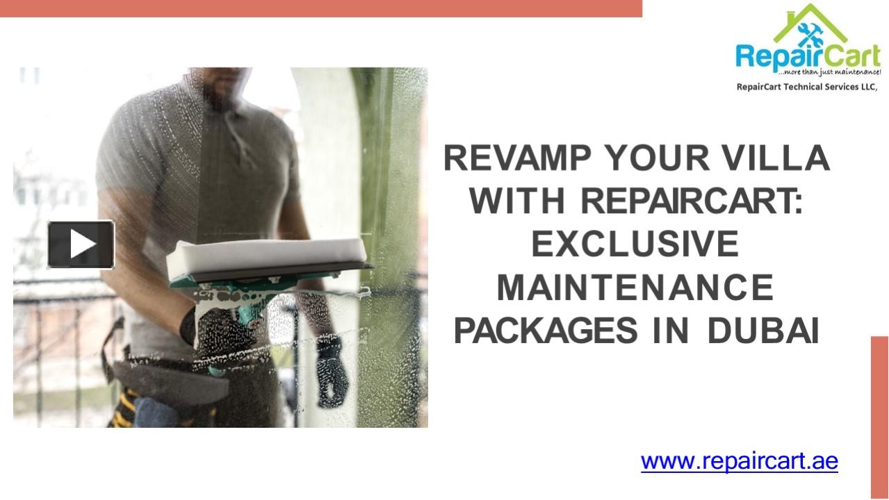 PPT – Villa Maintenance packages in dubai PowerPoint presentation ...