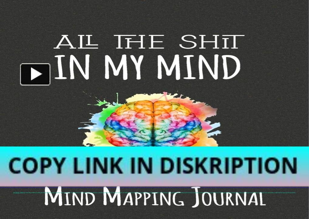 PDF DOWNLOAD All The Shit In My Mind Mind Mapping journal: Funny ...
