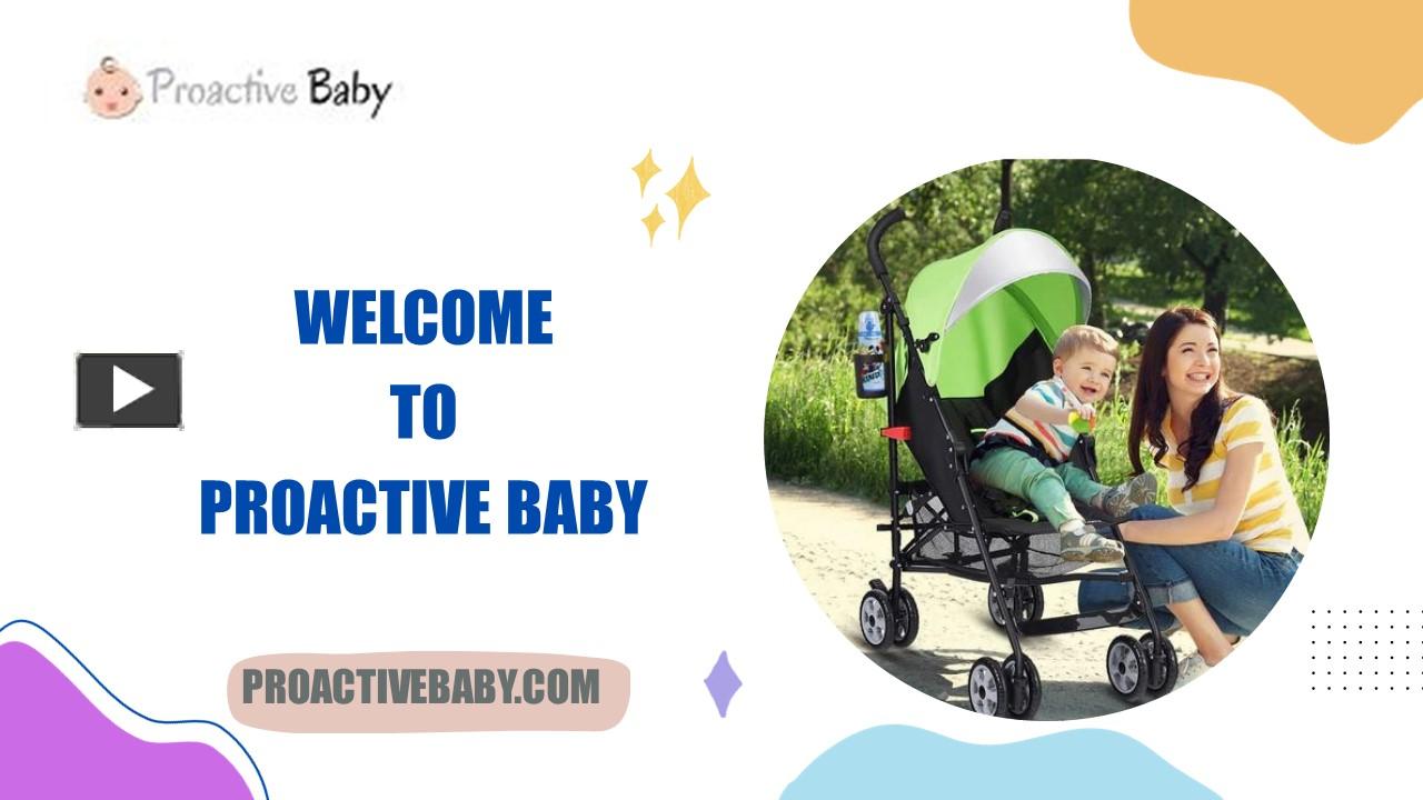 PPT – Get the compact and foldable stroller with lockable wheels ...