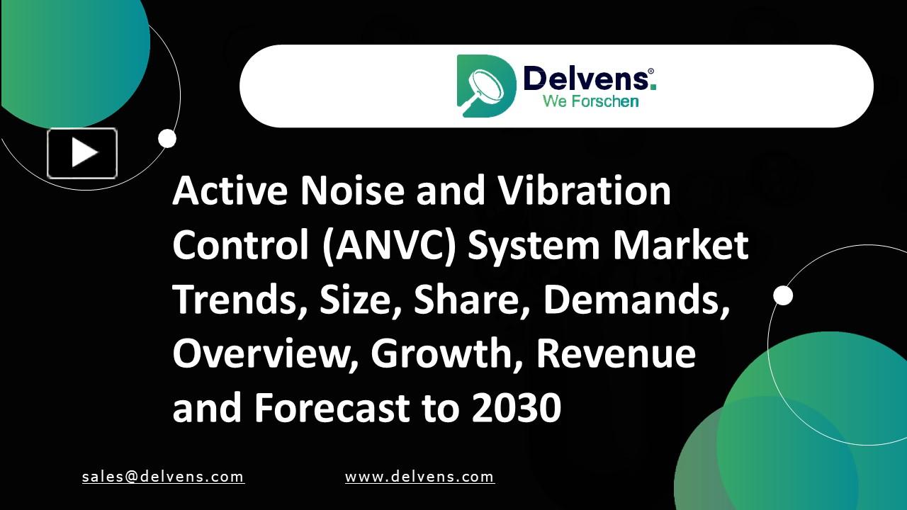 PPT – Active Noise and Vibration Control (ANVC) System Market ...