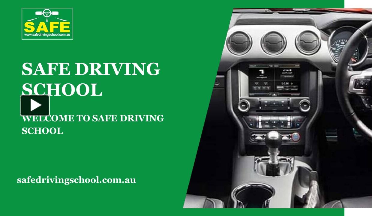 PPT – Driving School Seven Hills By Safe Driving School PowerPoint ...