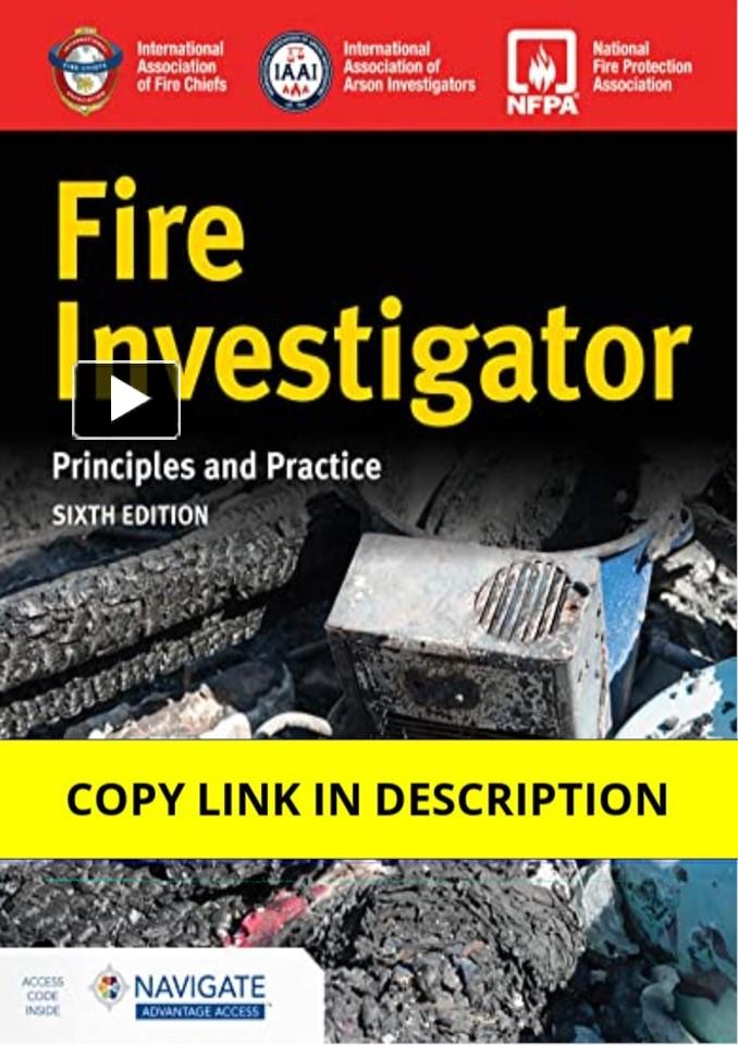 PDF Fire Investigator: Principles and Practice 6th Edition presentation ...