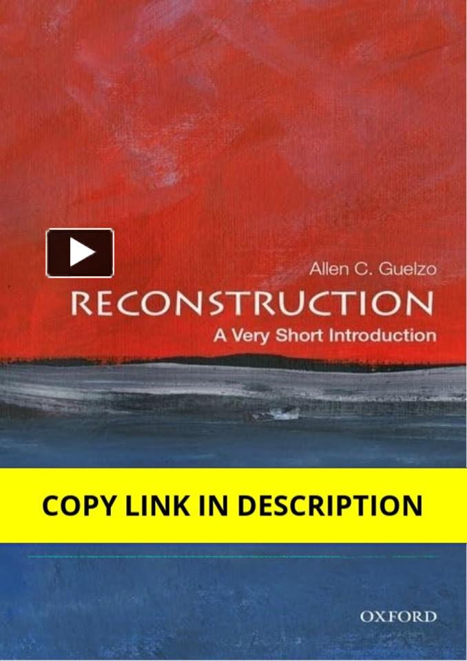 PPT – Download Reconstruction: A Very Short Introduction (Very Short ...