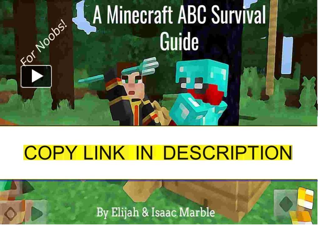 PDF/READ A Minecraft ABC Survival Guide: For Noobs presentation | free ...