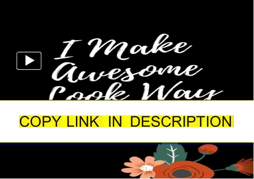 PPT – get⚡[PDF] I Make Awesome Look Way Too Easy: Funny gag blank lined ...