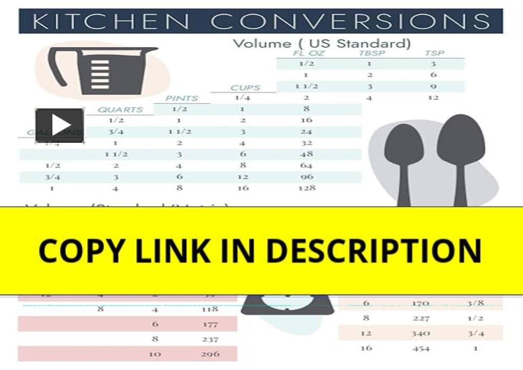 read The CN+J Blank Recipe Journal with Kitchen Conversion Chart Cover ...