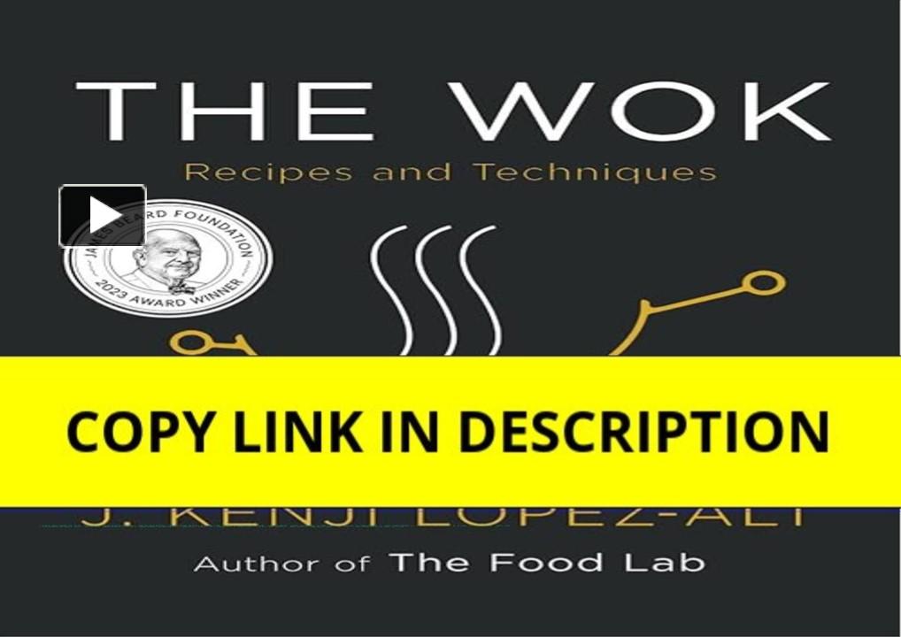 PPT – pdf The Wok: Recipes and Techniques PowerPoint presentation ...