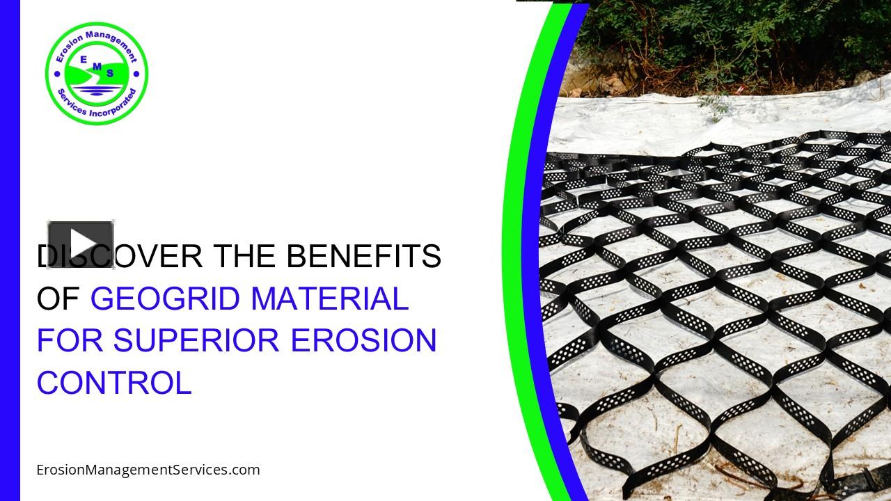 PPT – Discover the Benefits of Geogrid Material for Superior Erosion ...