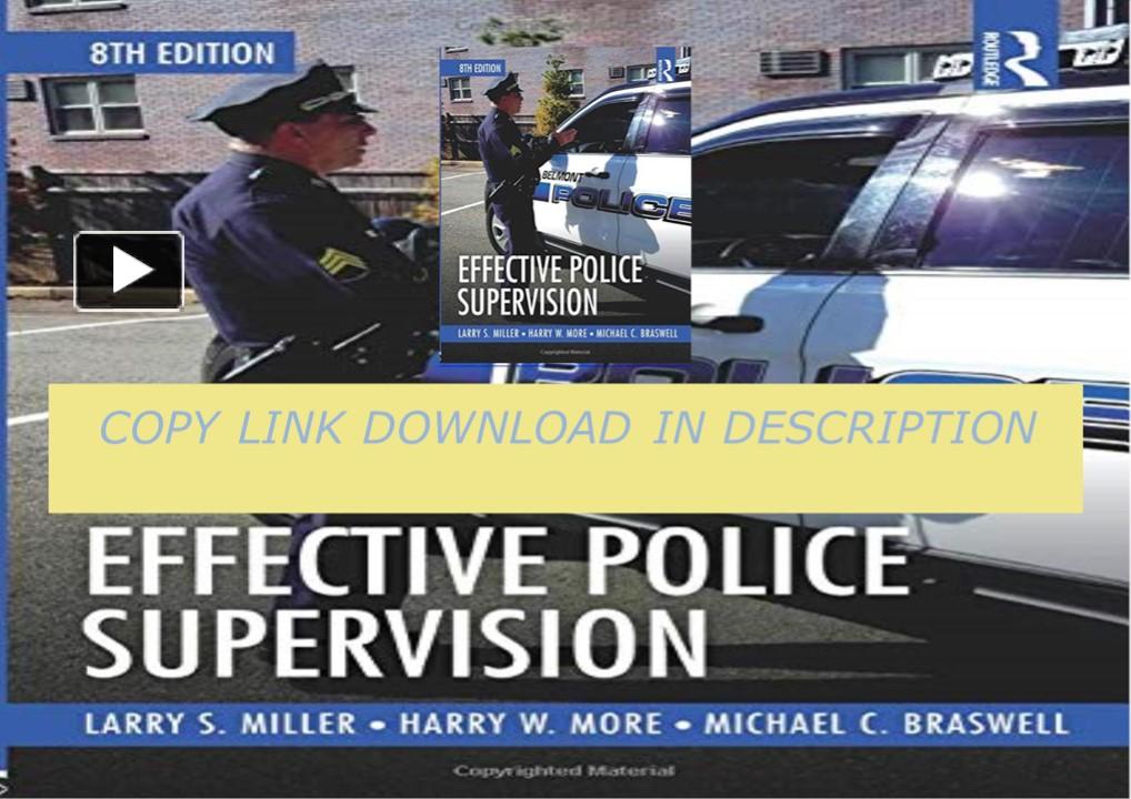 PPT – Pdf⚡(read online) Effective Police Supervision 8th Edition ...