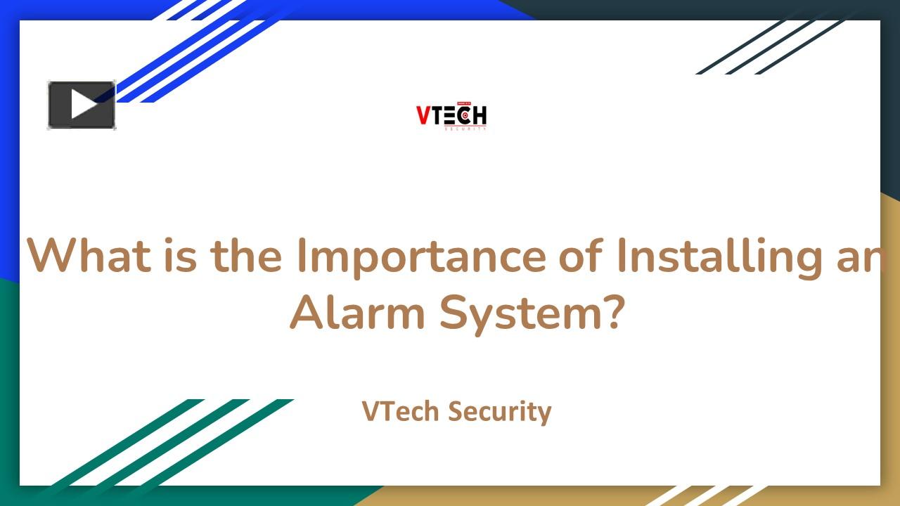 PPT – What is the Importance of Installing an Alarm System? PowerPoint ...