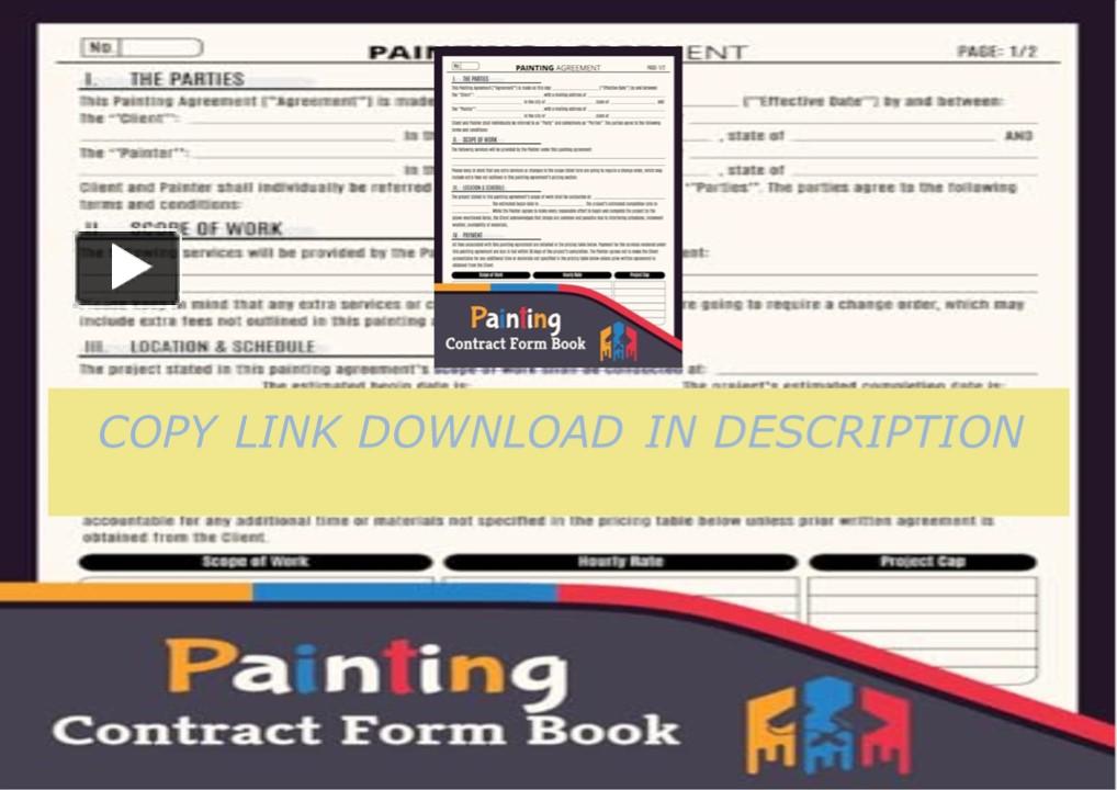 PPT – ️READ ️Online Painting Contract Form Book: 50+ Painting ...