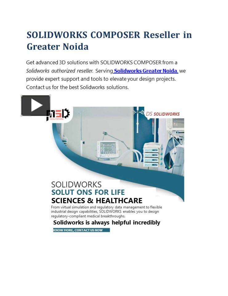 PPT – SOLIDWORKS COMPOSER Reseller in Greater Noida PowerPoint ...