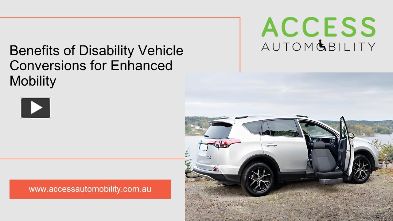 PPT – Benefits of disability vehicle conversions for enhanced mobility ...