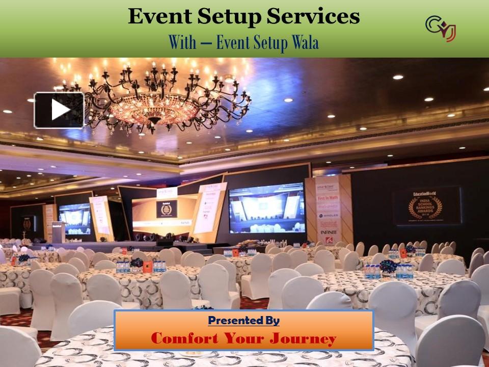 PPT – Event Setup Wala - Event Setup Services in Delhi NCR for your ...