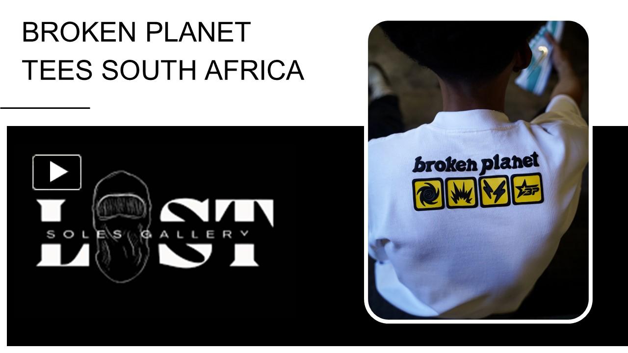 Broken Planet Tees South Africa presentation | free to download
