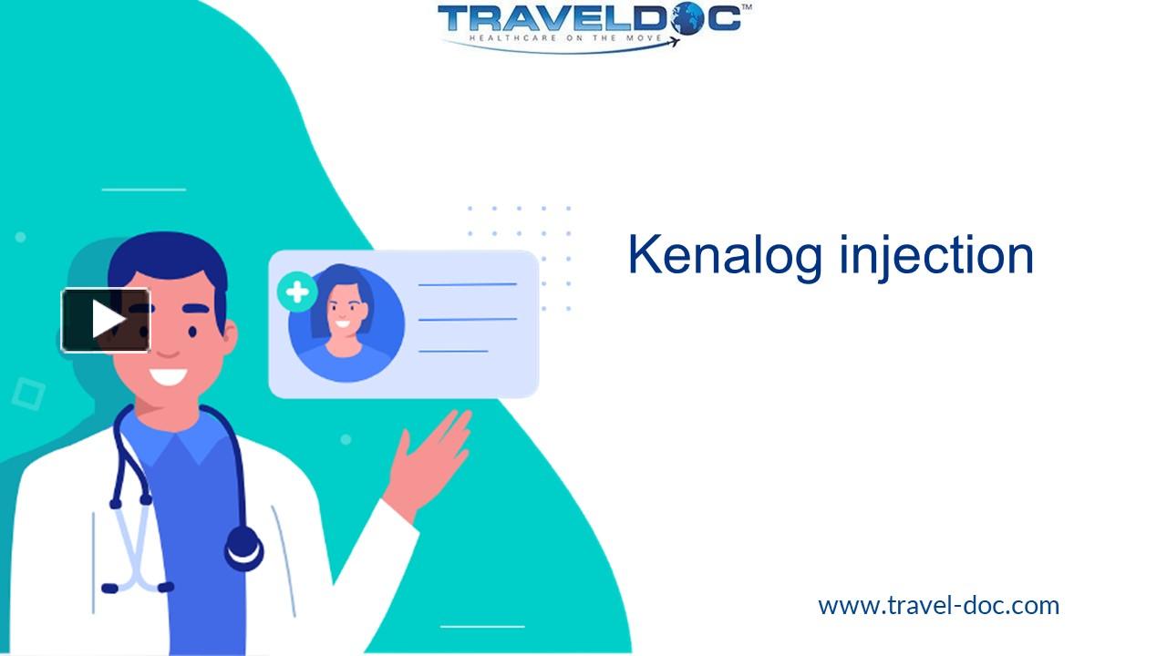 Book Kenalog injection presentation | free to download