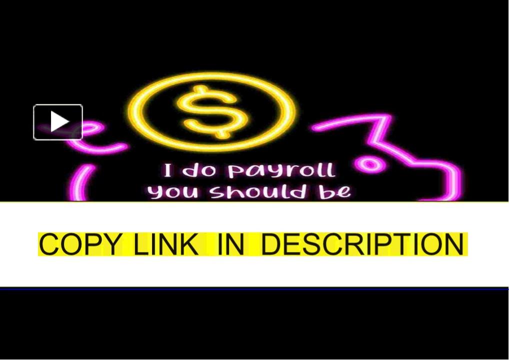 ⚡[PDF] I do payroll you should be nice to me Notebook: A funny gift ...