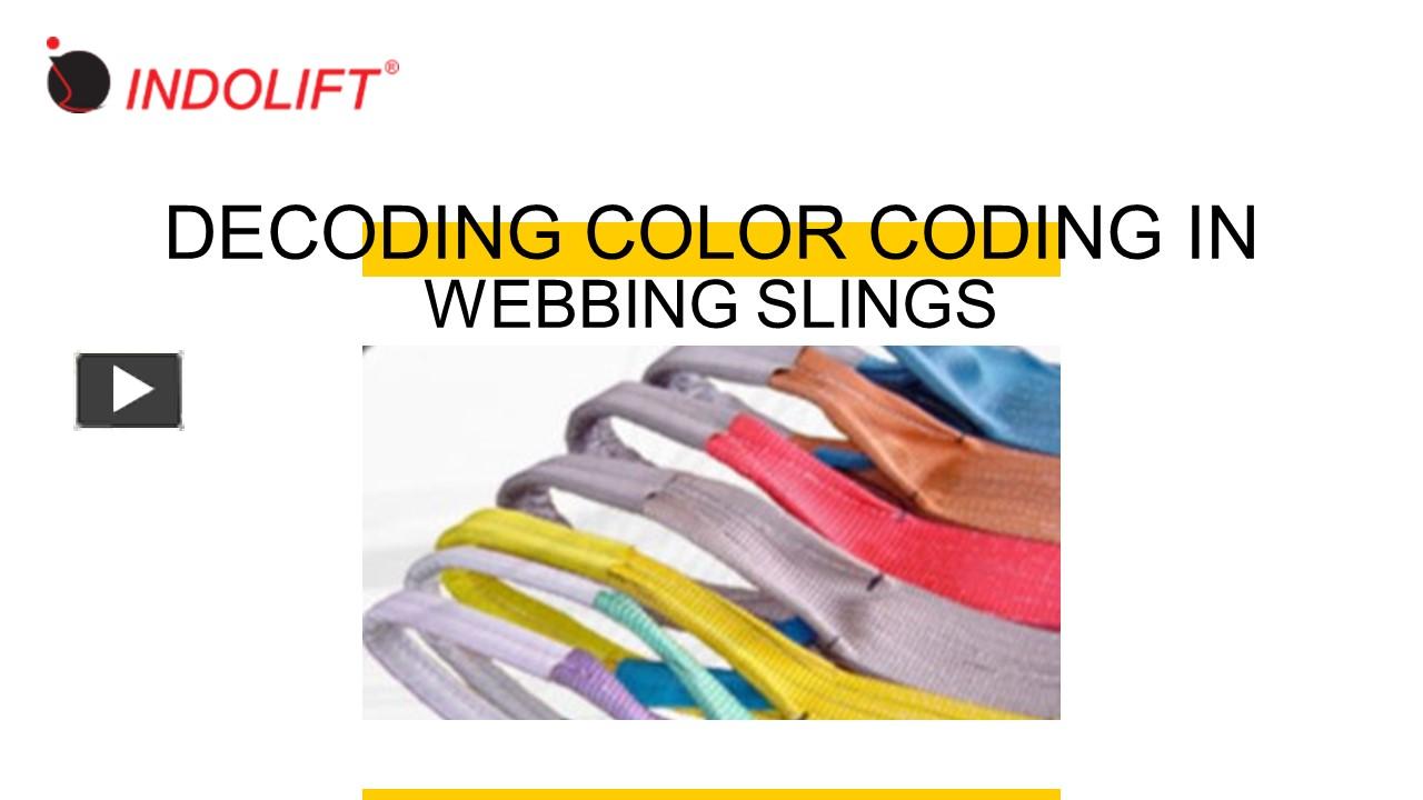 PPT – Webbing Sling PowerPoint presentation | free to download - id ...