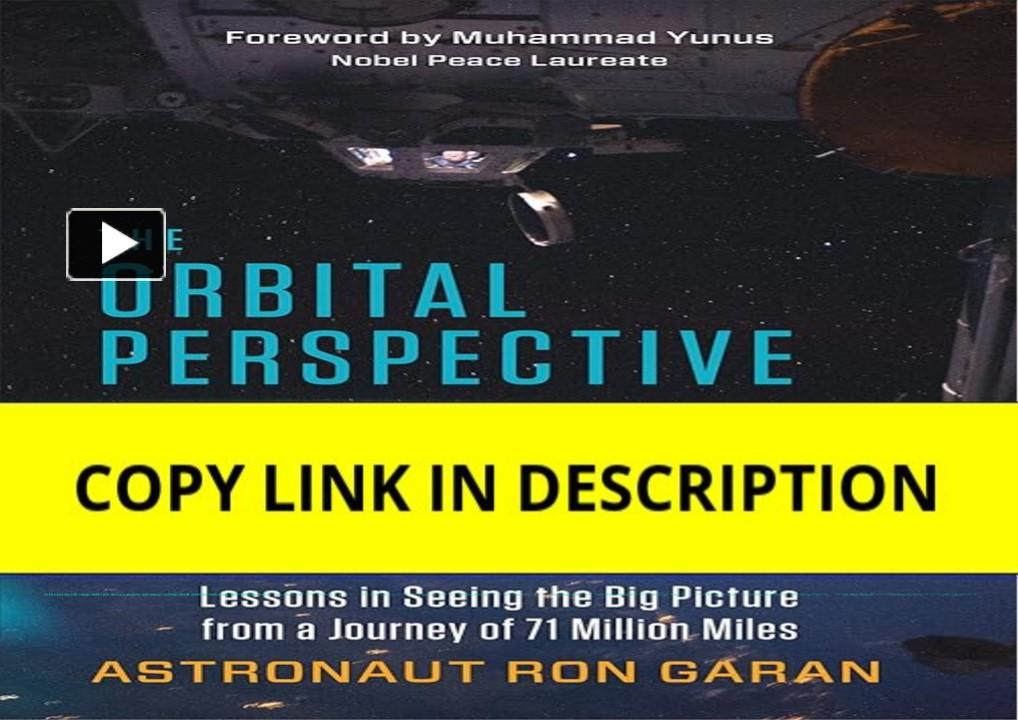 PPT – [DOWNLOAD]PDF️ The Orbital Perspective: Lessons in Seeing the Big ...