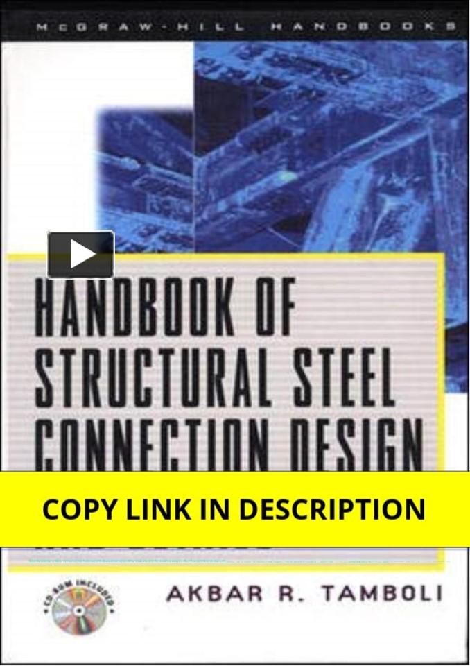 PDF Download Handbook of Structural Steel Connection Design and Details ...