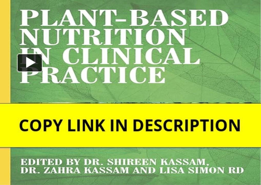 PPT – download Plant-Based Nutrition in Clinical Practice PowerPoint ...