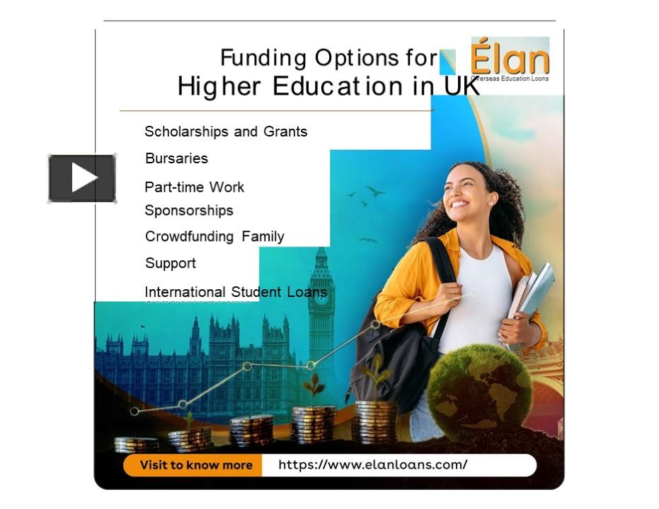 PPT – Funding Options for Higher Education in UK PowerPoint ...