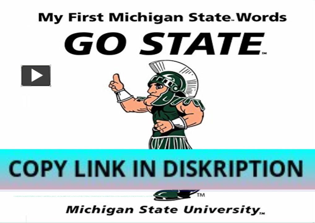 PPT – get [PDF] DOWNLOAD My First Michigan State Words Go State ...