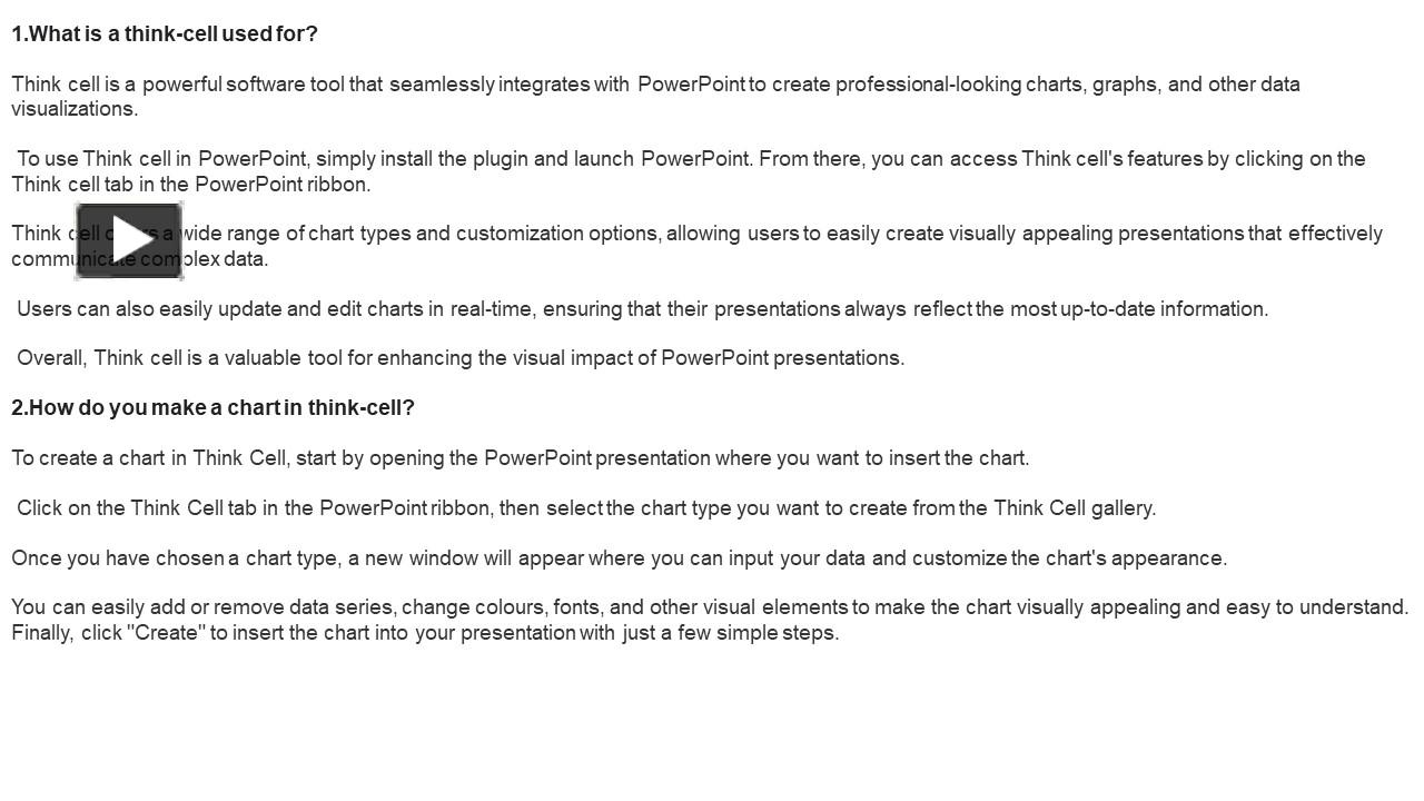 PPT – Unleashing the Magic of Think Cell Through 8 Captivating Charts ...