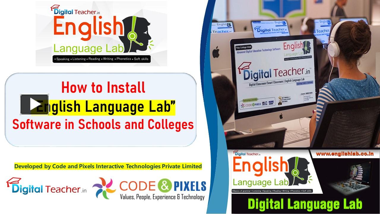How to Install English Language Lab Software for Pc's/Laptops ...