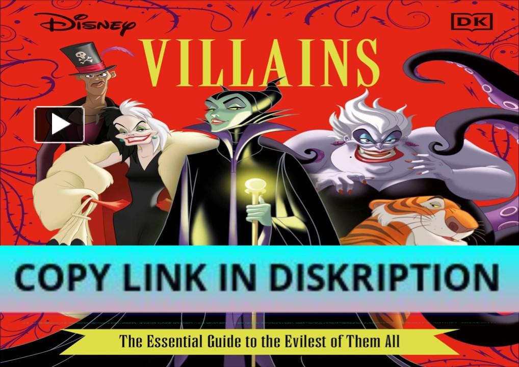 DOWNLOAD PDF Disney Villains The Essential Guide, New Edition (Dk Esse ...