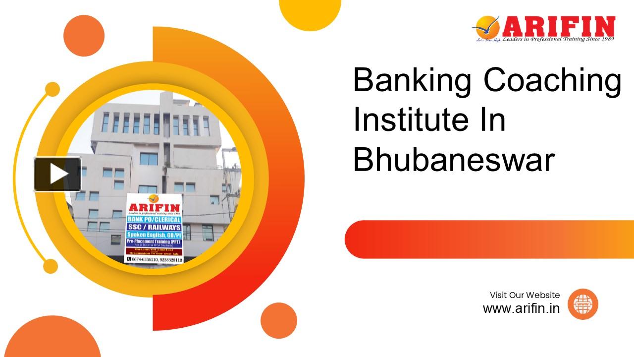 "Best Banking Coaching Institute In Bhubaneswar " presentation | free ...