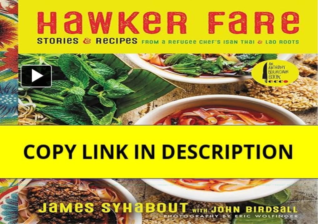 PPT – download⚡️ ️ Hawker Fare: Stories & Recipes from a Refugee Chef's ...