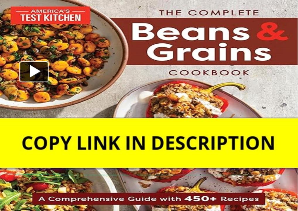 PPT – Download⚡️ The Complete Beans and Grains Cookbook: A ...