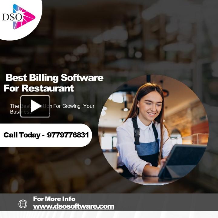 Restaurant Billing Software - Free Demo presentation | free to download