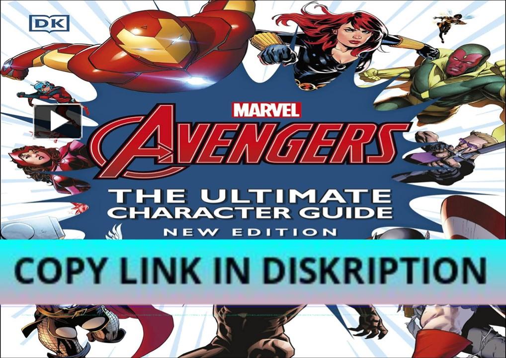 PPT – PDF KINDLE DOWNLOAD Marvel Avengers The Ultimate Character Guide ...